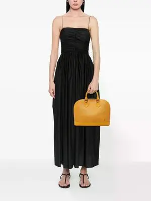 LOUIS VUITTON Epi Alma Pm Handbag - Yellow