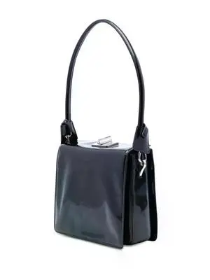 Prada Patent Leather Turnlock Satchel