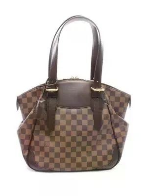 LOUIS VUITTON 2010 Damier Ebene Verona Mm Shoulder Bag - Brown