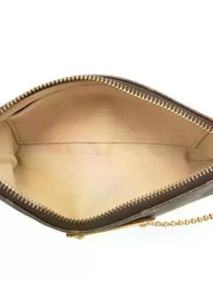 LOUIS VUITTON 2008 Monogram Pochette Milla Mm Shoulder Bag - Brown