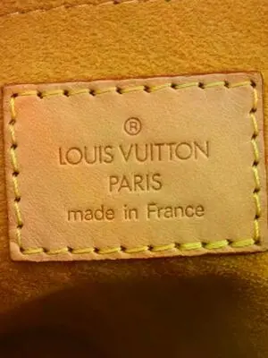 LOUIS VUITTON Monogram Denim Baggy Gm Shoulder Bag - Blue