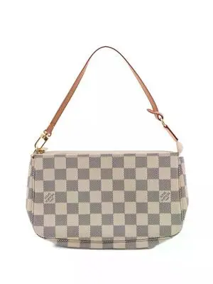 LOUIS VUITTON 2008 Damier Azur Pochette Accessoires Shoulder Bag