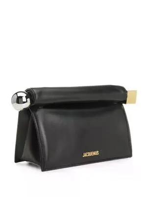 Jacquemus The Rond Carré Leather Clutch Bag