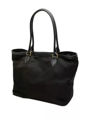Prada 2000-2013 Tessuto Tote Bag - Black