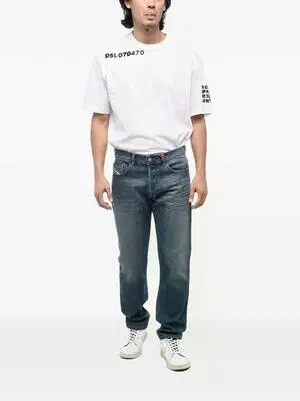 DIESEL® D-definitive Tapered Fit Jeans - Blue