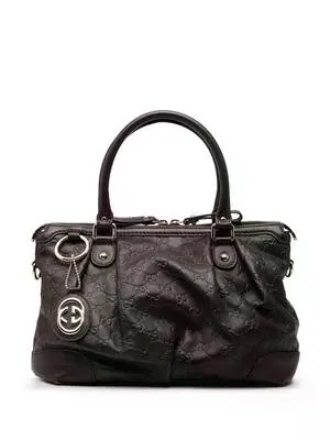 Gucci 2000-2015 Guccissima Sukey Satchel