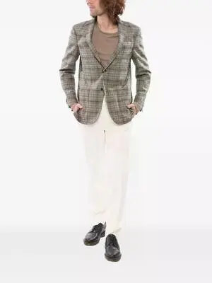 Corneliani Patterned Wool Blazer