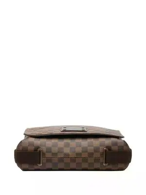 LOUIS VUITTON Damier Ebene Brooklyn Mm Crossbody Bag