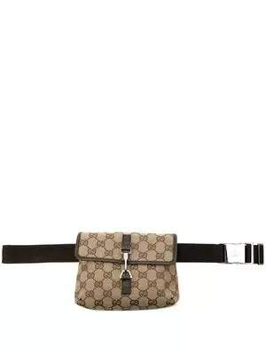 Gucci Gg Canvas Jackie Belt Bag