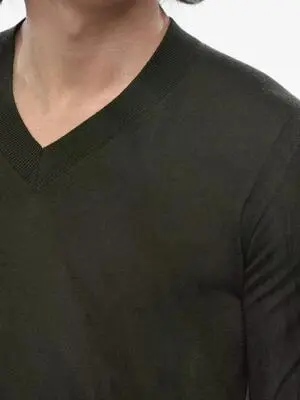PAOLO PECORA V-neck Wool Sweater