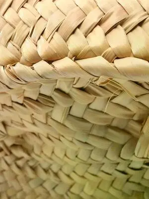 Loewe Raffia Anagram Basket Tote Bag - Neutrals
