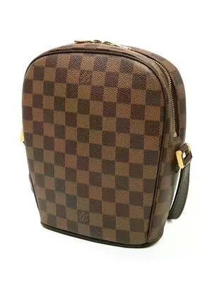 LOUIS VUITTON Damier Ebene Ipanema Pm Crossbody Bag - Brown