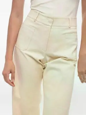 QL2 QUELLEDUE Patch Pocket Wide Leg Trousers