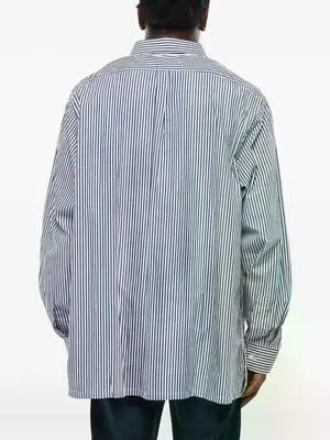 Givenchy Embroidered-logo Striped Shirt