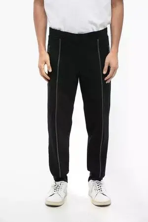 Neil Barrett Tape-detail Track Pants - Black