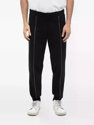 Neil Barrett Tape-detail Track Pants - Black