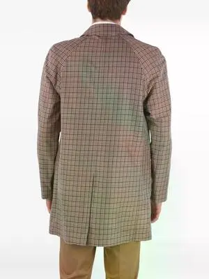 Corneliani Checked-pattern Single-breasted Coat