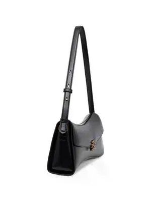 Karl Lagerfeld Logo-plaque Shoulder Bag - Black