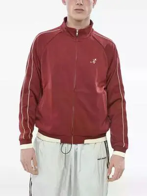 AWAKE NY Logo-embroidered Zip-up Track Jacket - Red