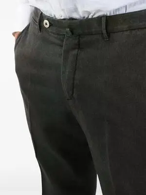 Corneliani Pleated Wool Chino Trousers
