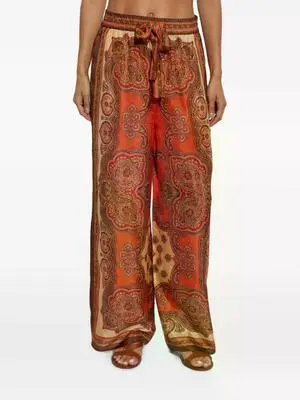 Zimmermann Paisley-pattern Trousers