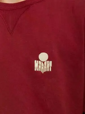 MARANT Mike Logo-print Sweatshirt - Red