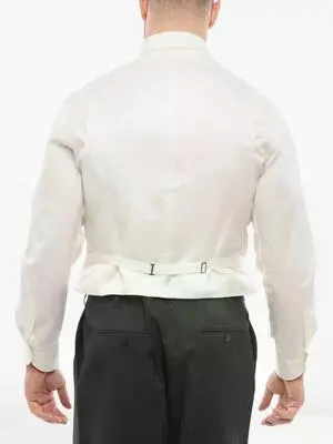 Corneliani Mantua Cotton Waistcoat - White