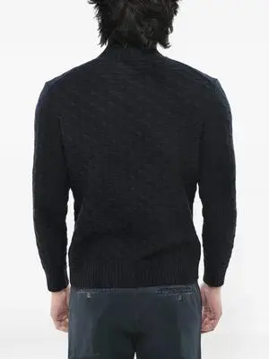 PAOLO PECORA Cable-knit Turtleneck Sweater