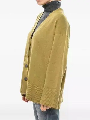Malo Button-up V-neck Cardigan