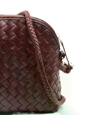 Dragon Diffusion Chunky Fellini Woven Leather Shoulder Bag