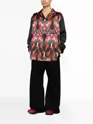 Y3 Graphic-print Button-down Shirt