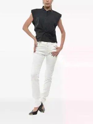 Jacob Cohen Patch-detail Straight-leg Jeans