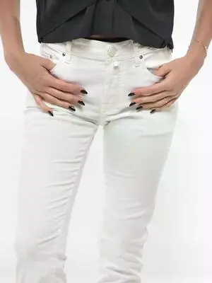 Jacob Cohen Patch-detail Straight-leg Jeans