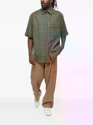 DARKPARK Checked Short-sleeve Shirt