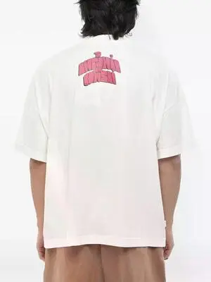 BONSAI Logo-print Drop-shoulder T-shirt