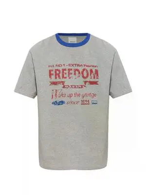 MARANT Hiroe Graphic-print T-shirt - Grey