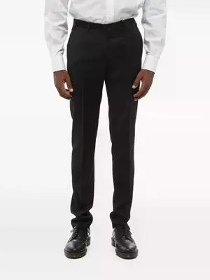Corneliani Cc Collection Twill Trousers - Black