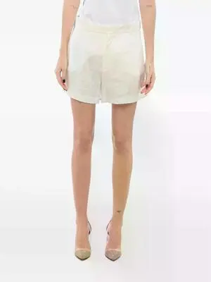 SUPER BLOND Belt-loop Shorts - Neutrals