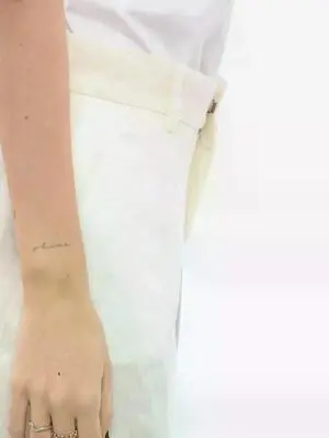 SUPER BLOND Belt-loop Shorts
