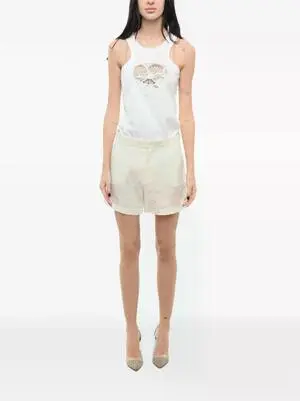 SUPER BLOND Belt-loop Shorts