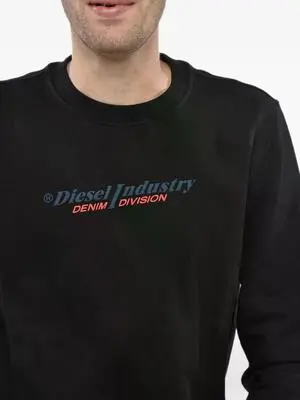 DIESEL® Industry Logo Crewneck Sweatshirt