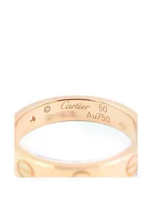 Cartier 2010s Mini Love Diamond Ring