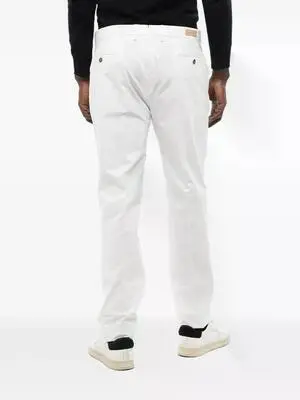 Corneliani Belt Loops Trousers - White