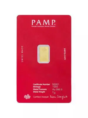 Supreme X Pamp Suisse 1g Bar