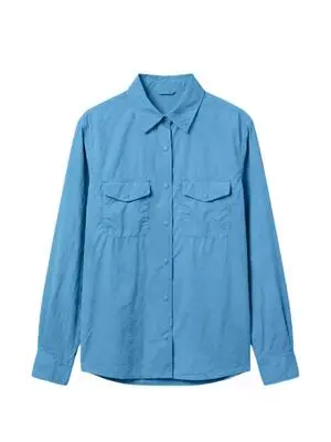 Aspesi Chest-pocket Shirt Jacket - Blue