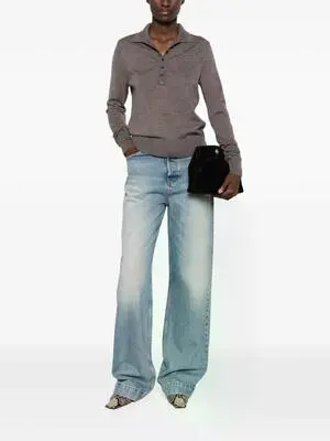 Pinko Wool Polo Top