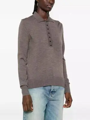 Pinko Wool Polo Top