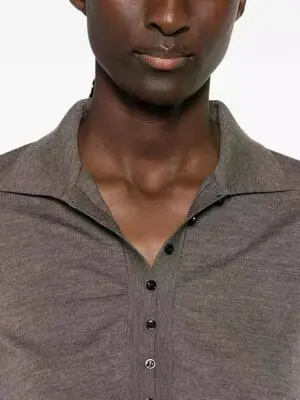 Pinko Wool Polo Top