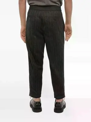 Neil Barrett Elasticated-waist Zipped-cuff Trousers