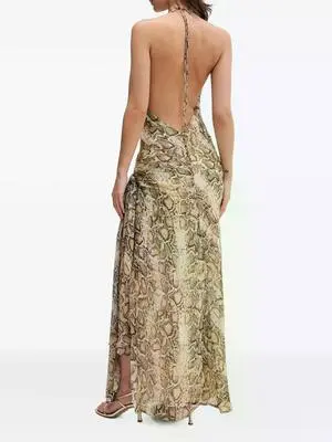 Bardot Cyrel Cut-out Gathered Maxi Dress